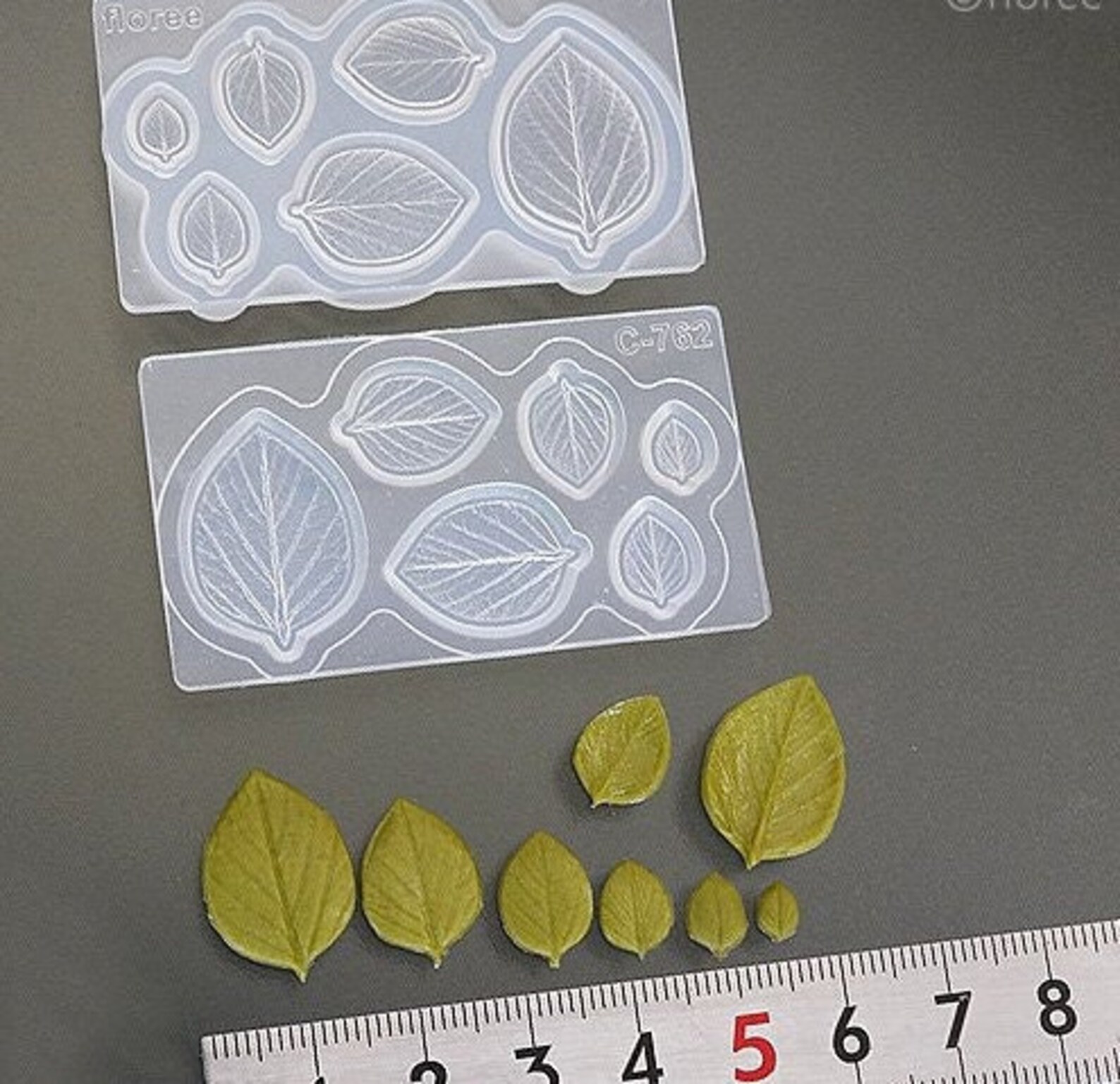 Miniature Flower and Fruit Making Leaf Mold Grape Leaf/mint - Etsy