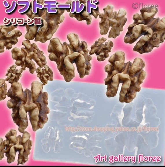 Miniature Mold Dollhouse 3D Walnut Diy Silicone Soft Mold for - Etsy