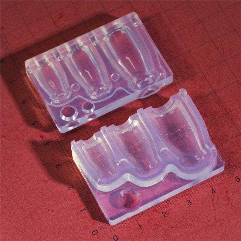 Diy miniature mold dollhouse milk bottle 3D uv resin soft mold | Etsy