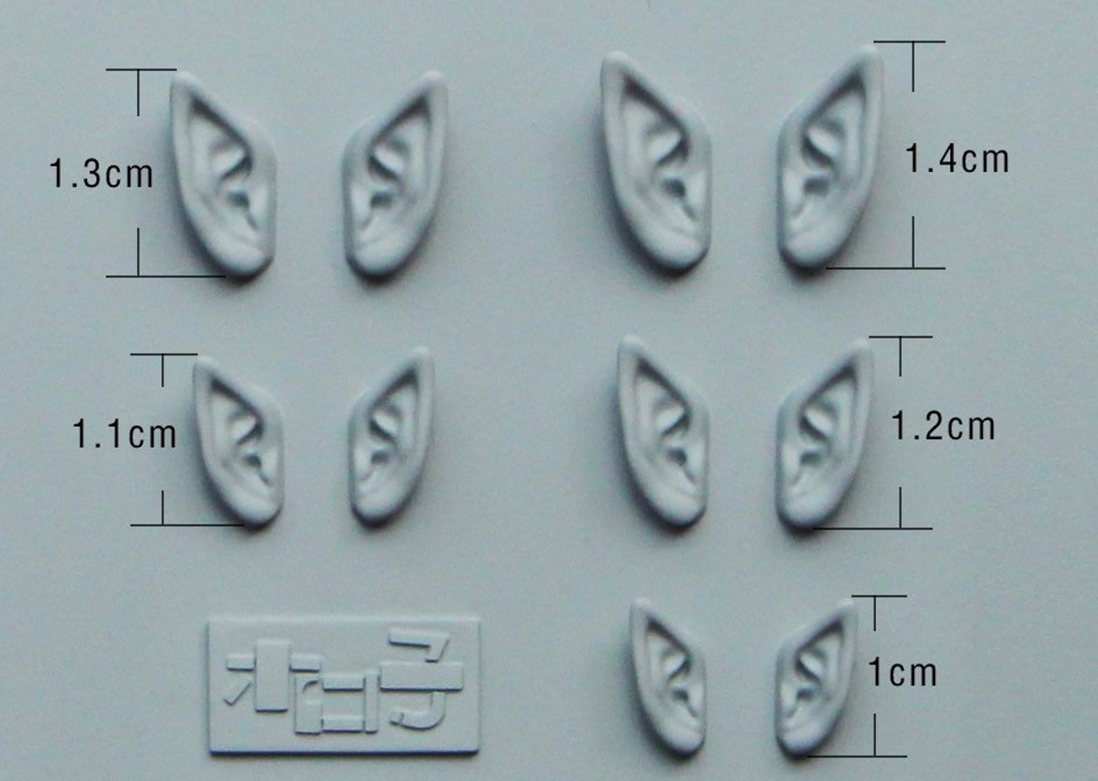 Doll Miniature Chibi Ears/elf Ears Ob11 Diy Silicone Soft Mold - Etsy