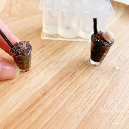 Diy Miniature Mold Dollhouse Milk Bottle 3D Uv Resin Soft Mold - Etsy