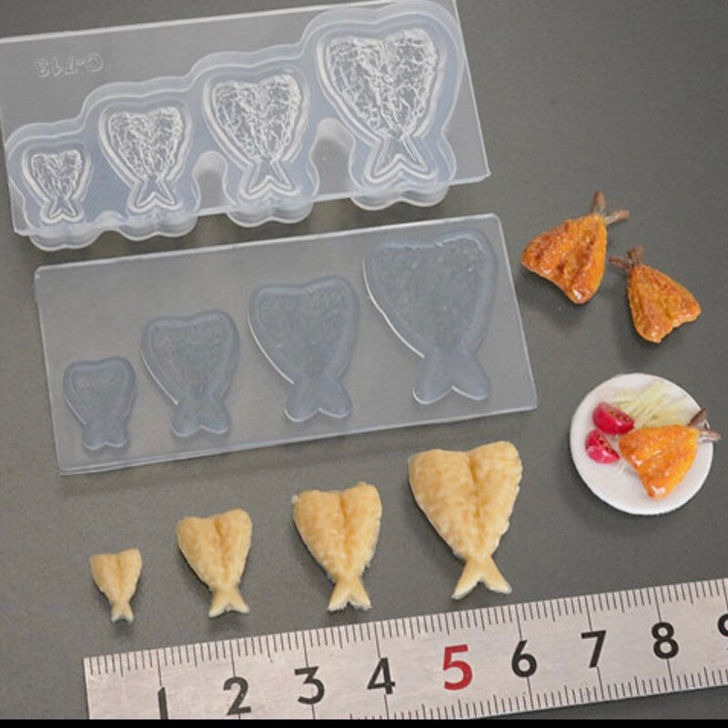 Miniature Fish Molds - Etsy