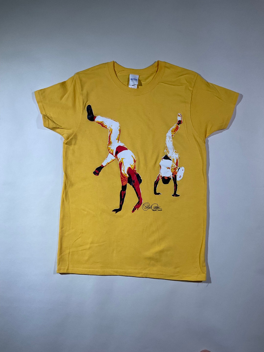 Capoeira T-shirt - Silk Screen Art Design - Etsy