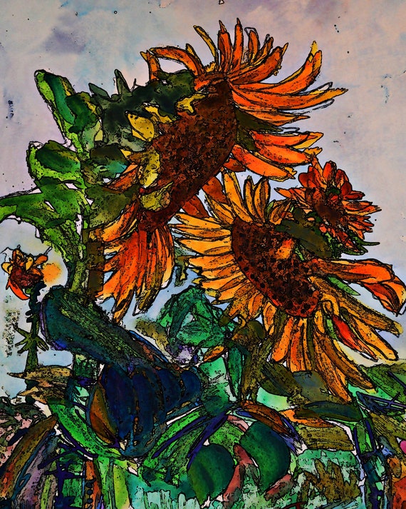 Delta Sunflowers - Etsy