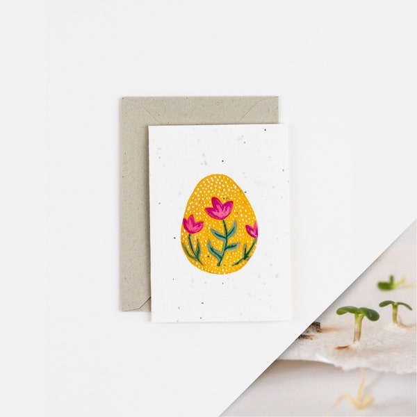Happy Easter Card - Etsy