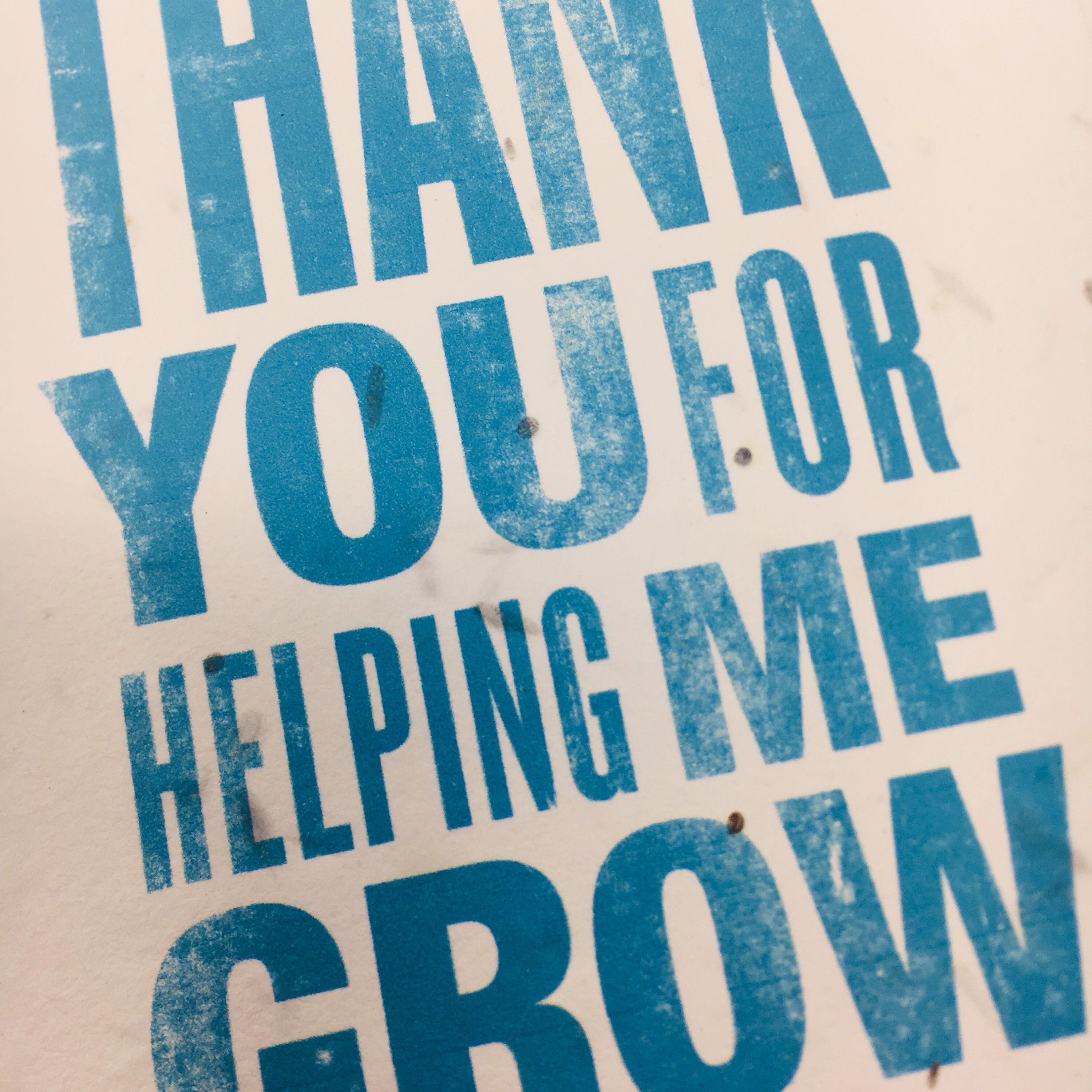 Plantable Seed Card Thank You for Helping Me Grow / Teacher - Etsy