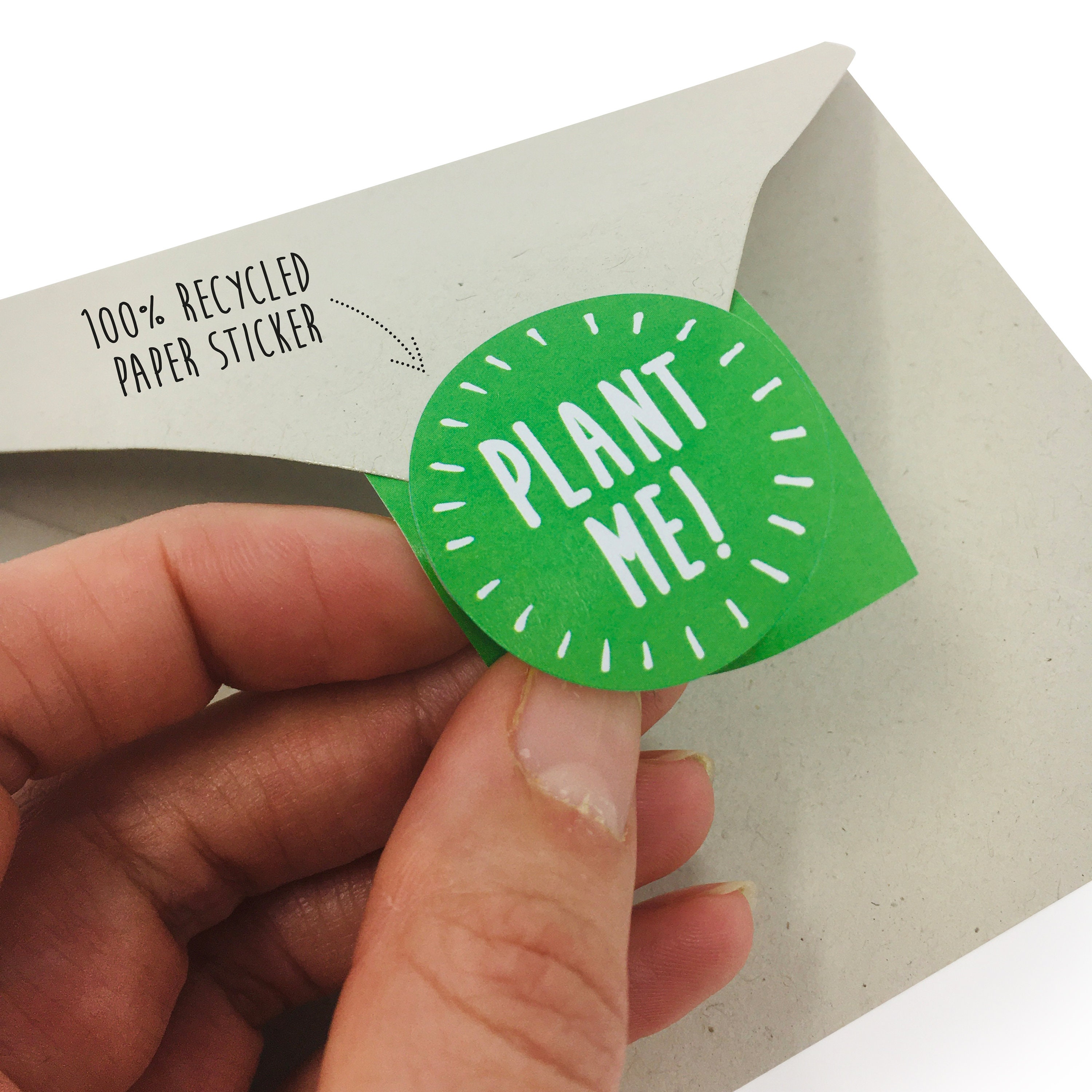 Plantable Seed Card Wildflowers Handpainted - Etsy UK