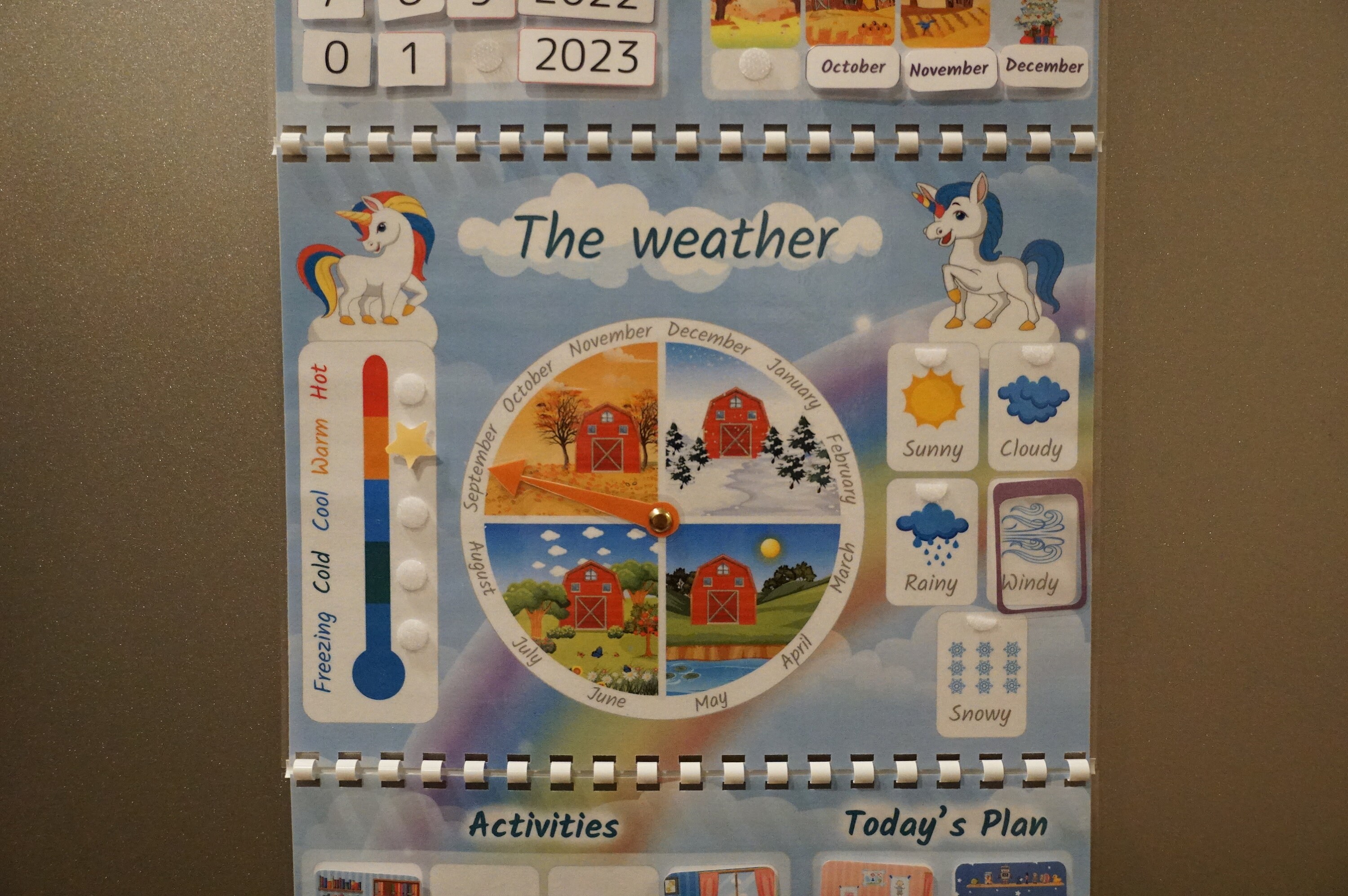 Custom Calendar for Kids Personalized Kids Calendar Daily | Etsy