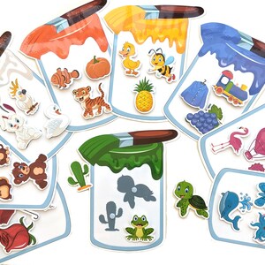 Color Sorting Jars, Color Matching Activity, Learning Colors, Toddler ...