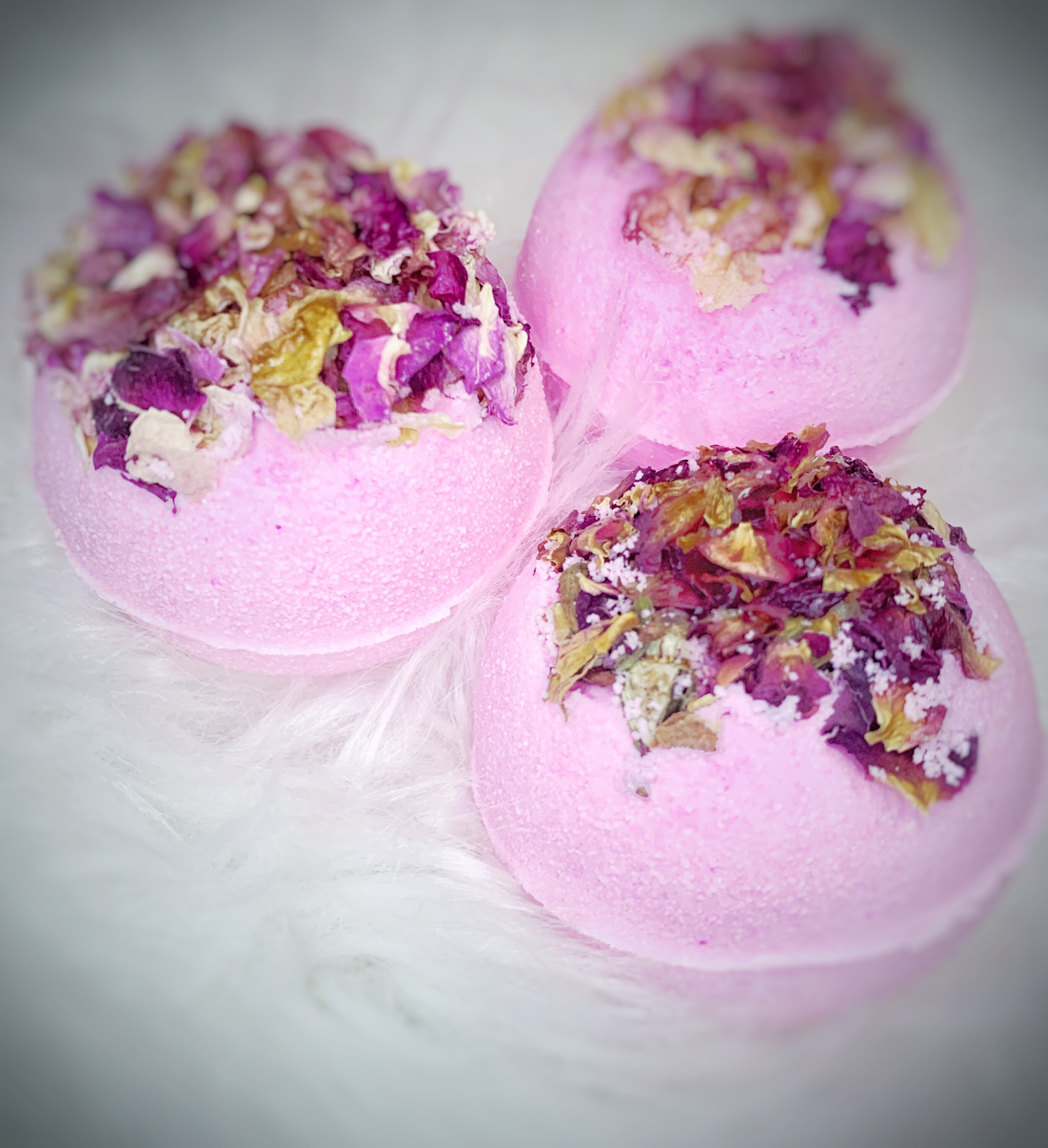 Rose Bath Bomb Luxurious Bathroom Romantic Gifts for Her | Etsy