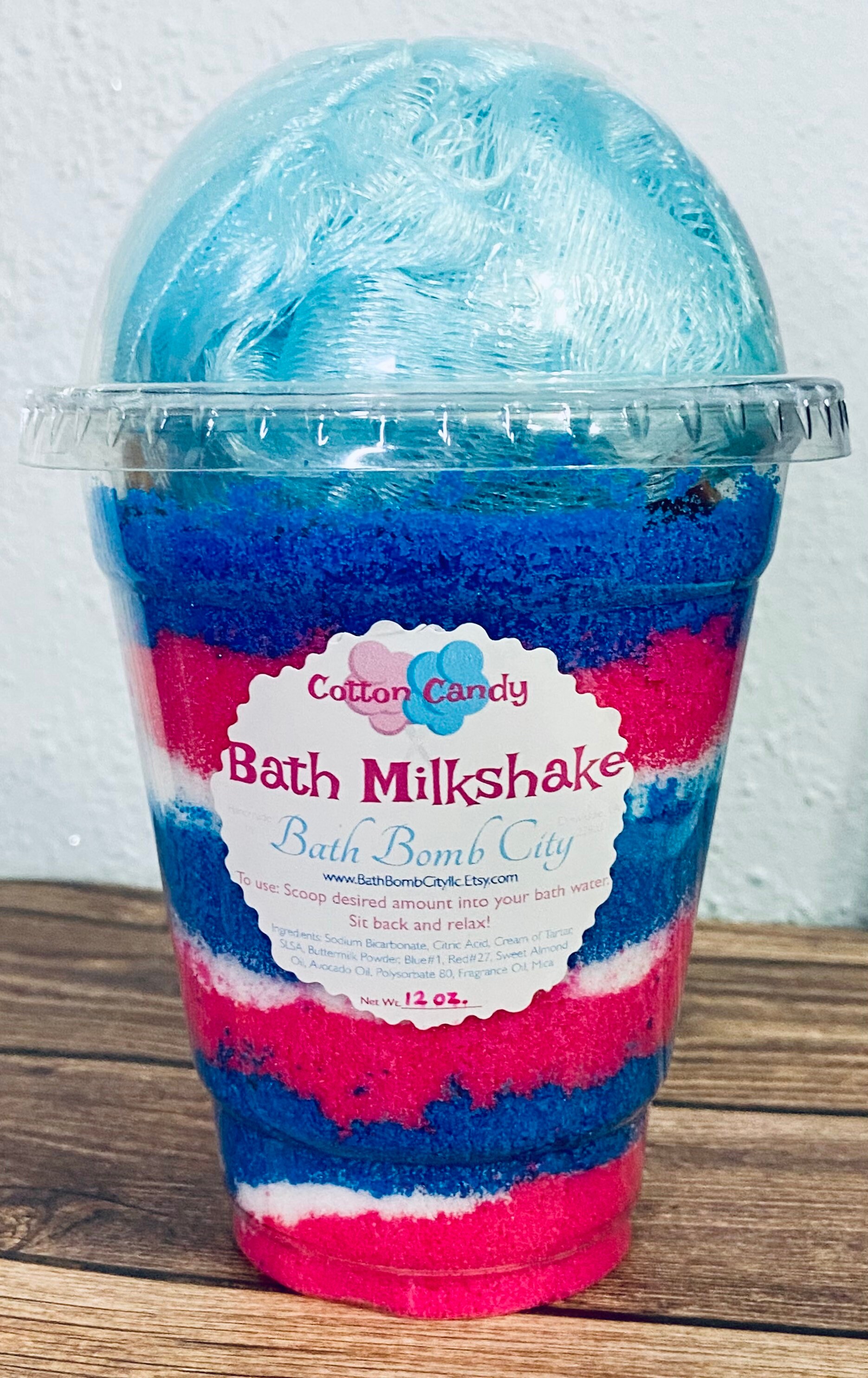 Bath Milkshake Bath Bomb Milkshake Cotton Candy Bath Bomb | Etsy