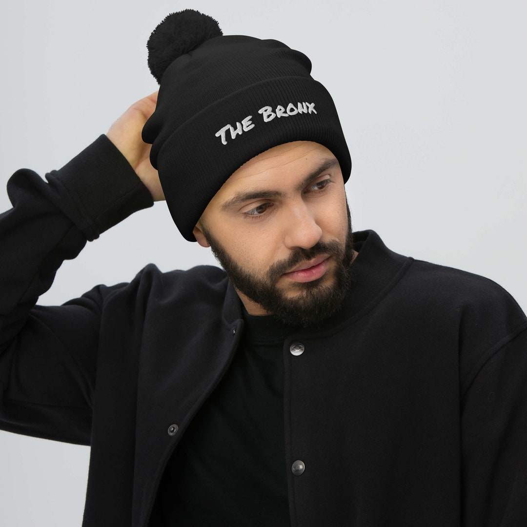 The Bronx Pom-pom Beanie - Etsy