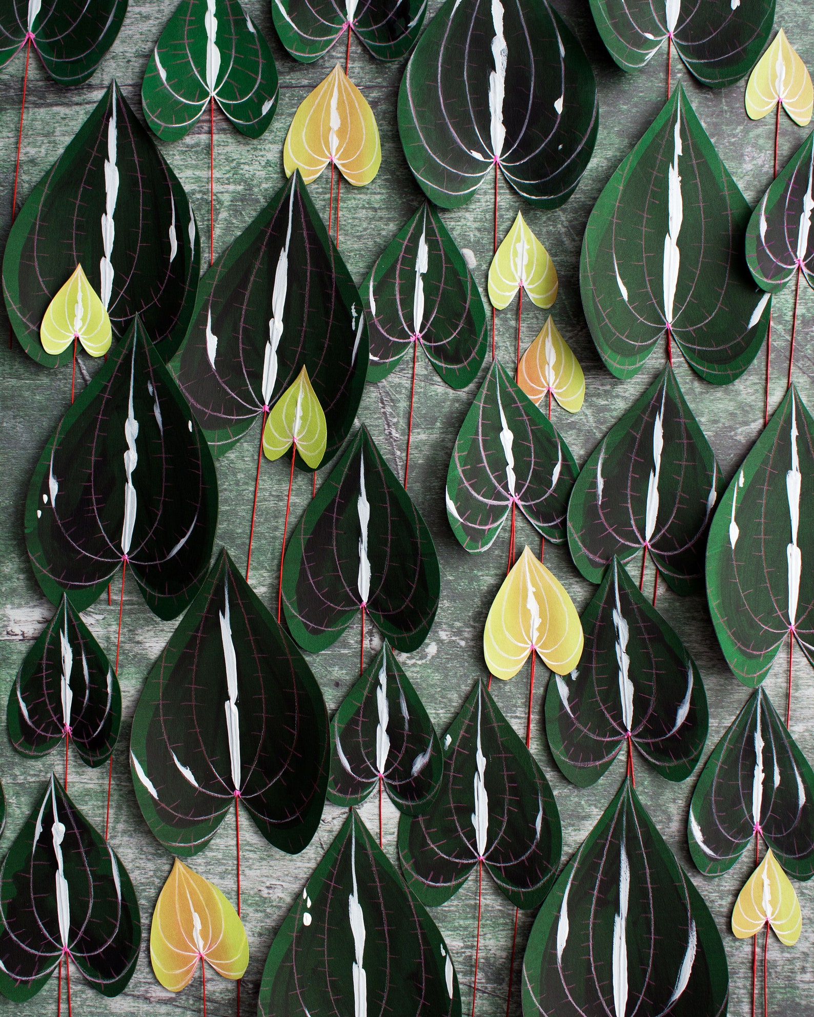 Paper Plant Tutorial PDF: Ornamental Yam - Etsy