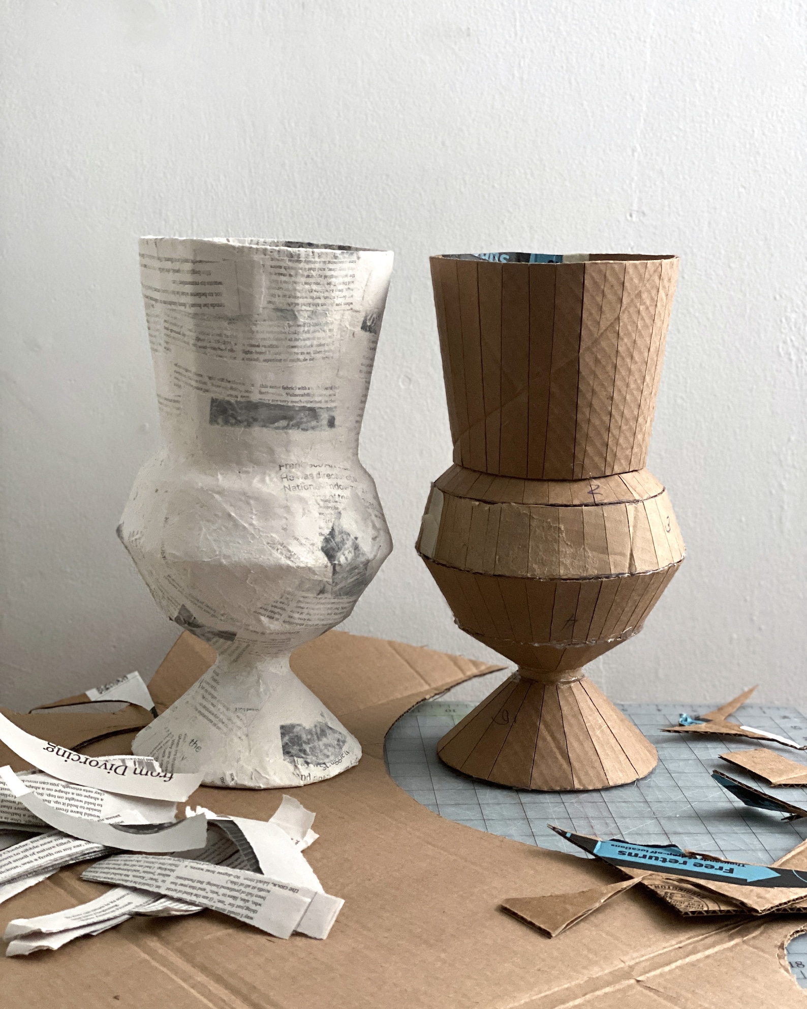 Cardboard & Paper Mâché Templates PDF: BUNDLE of 3 Your Favs - Etsy