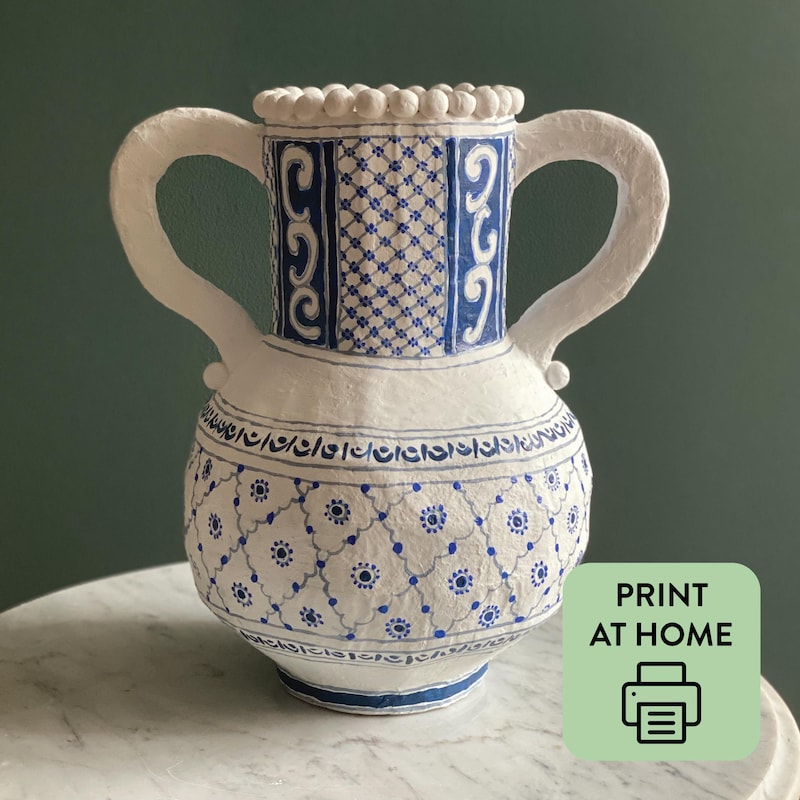 Vase Paper Pulp - Etsy
