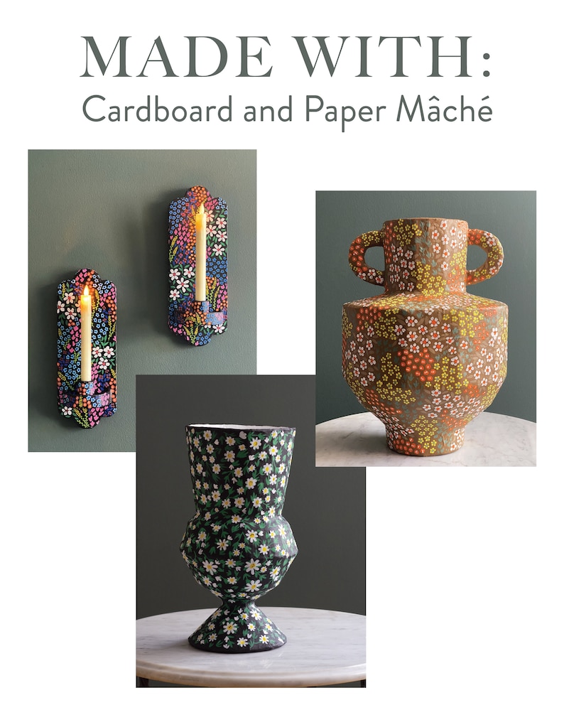 Cardboard & Paper Mâché Templates PDF: BUNDLE of 3 - Your Favs ...