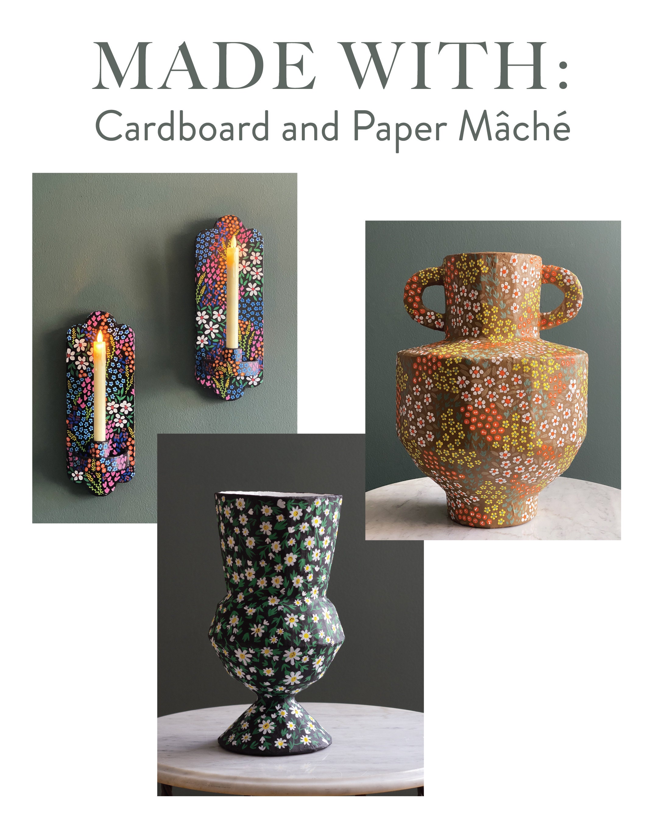 Cardboard & Paper Mâché Templates PDF: BUNDLE of 3 - Your Favs ...