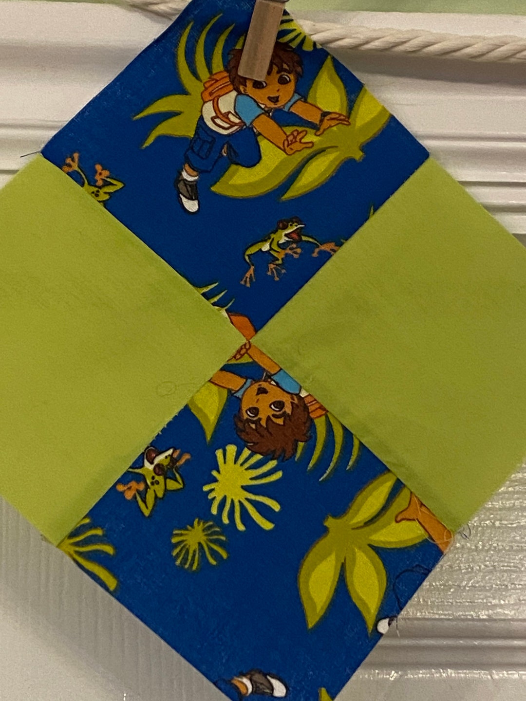 Dora the Explorer, Pablo Themed UNFINISHED Quilt Blocks, Ready for Your ...