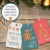 Printable Gift Tags Feliz Navidad, Christmas Gift Tags, Gift Tag Pdf ...