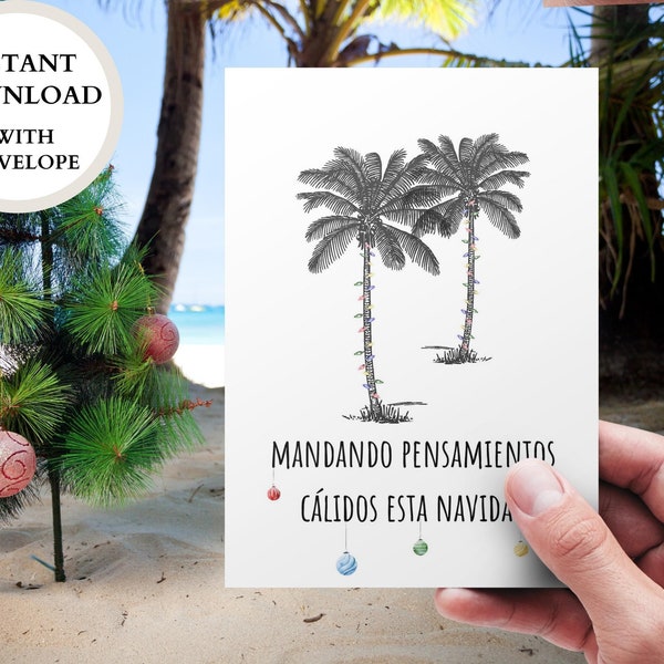 Spanish Holiday Card - Etsy
