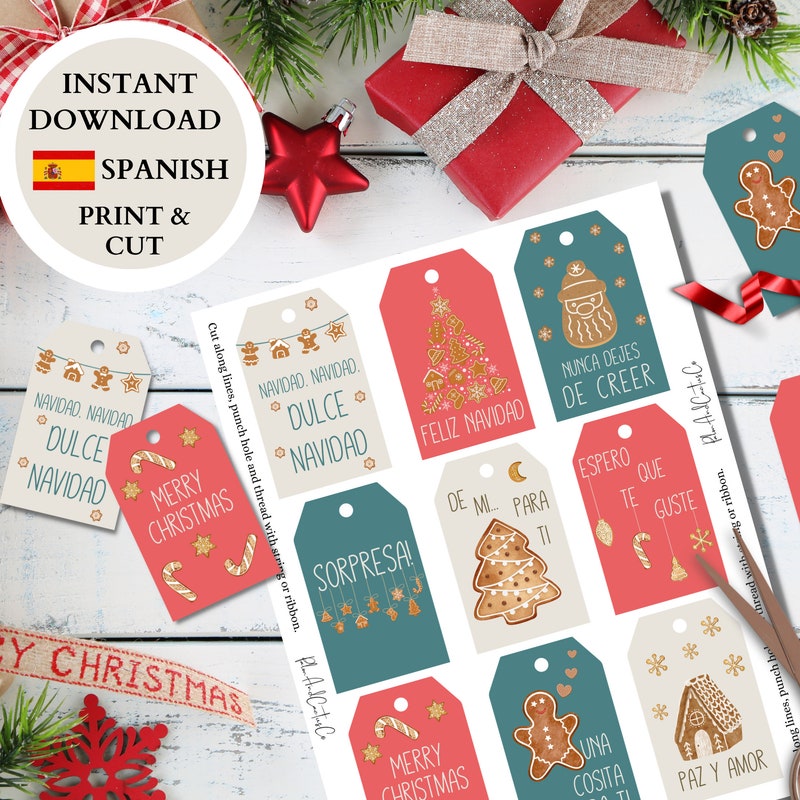 Spanish Holiday Card - Etsy