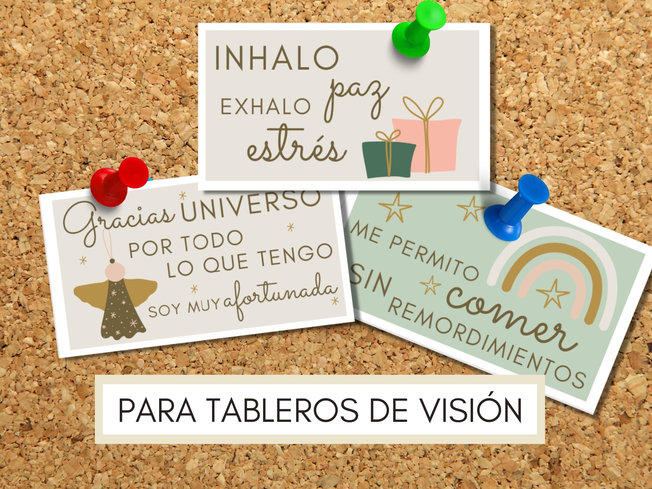 SPANISH Affirmation Cards for Christmas Self-care, PRINTABLE Positive ...