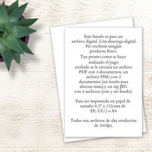 SPANISH TO ENGLISH Affirmation Cards for Self Love, Printable Positive ...