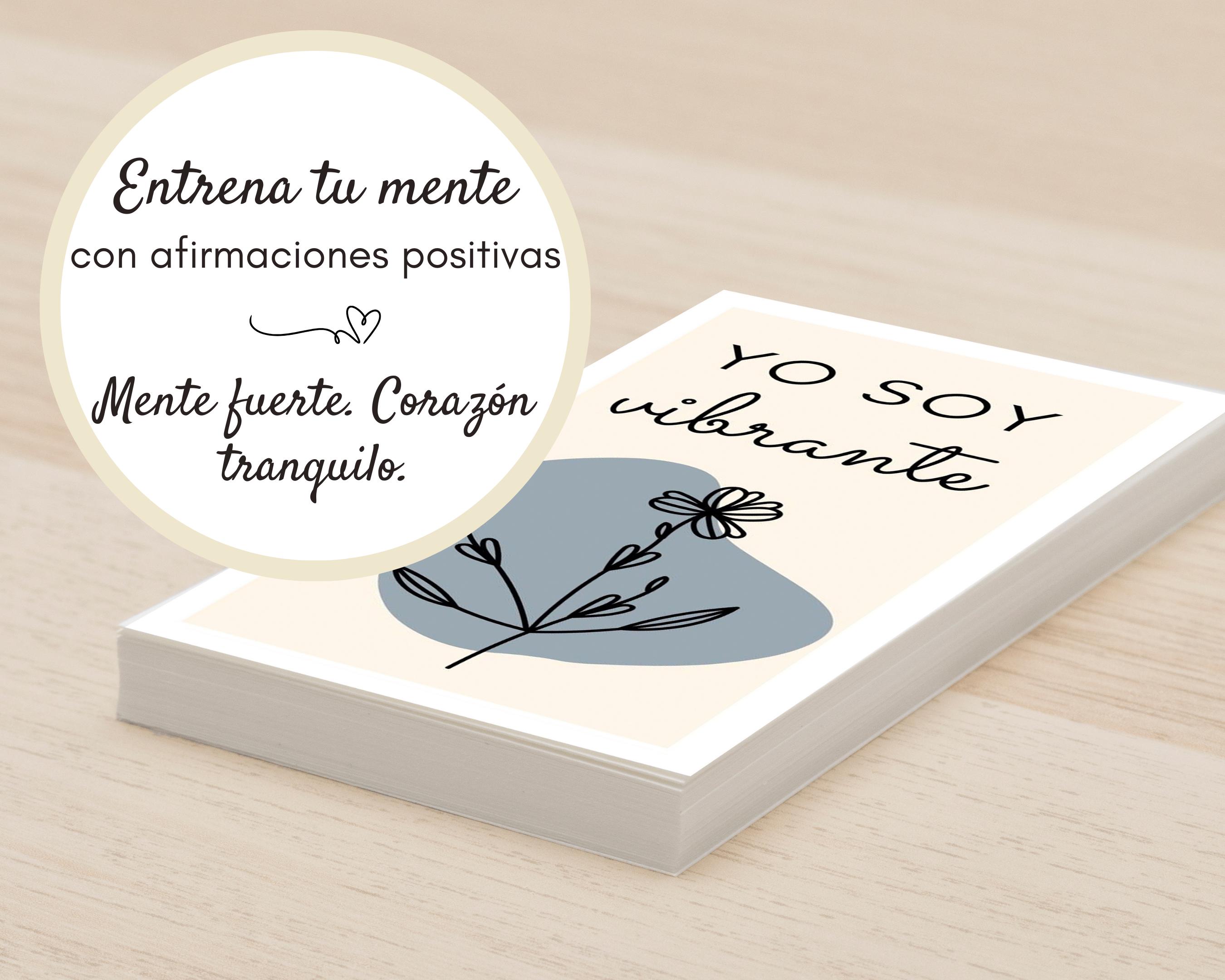 SPANISH Affirmation Cards Printable, Manifestation Cards, I Am Enough ...