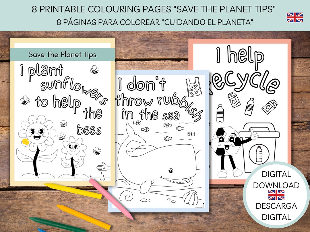 Inspirational Coloring Pages for Kids | Ecology & Climate Change ...