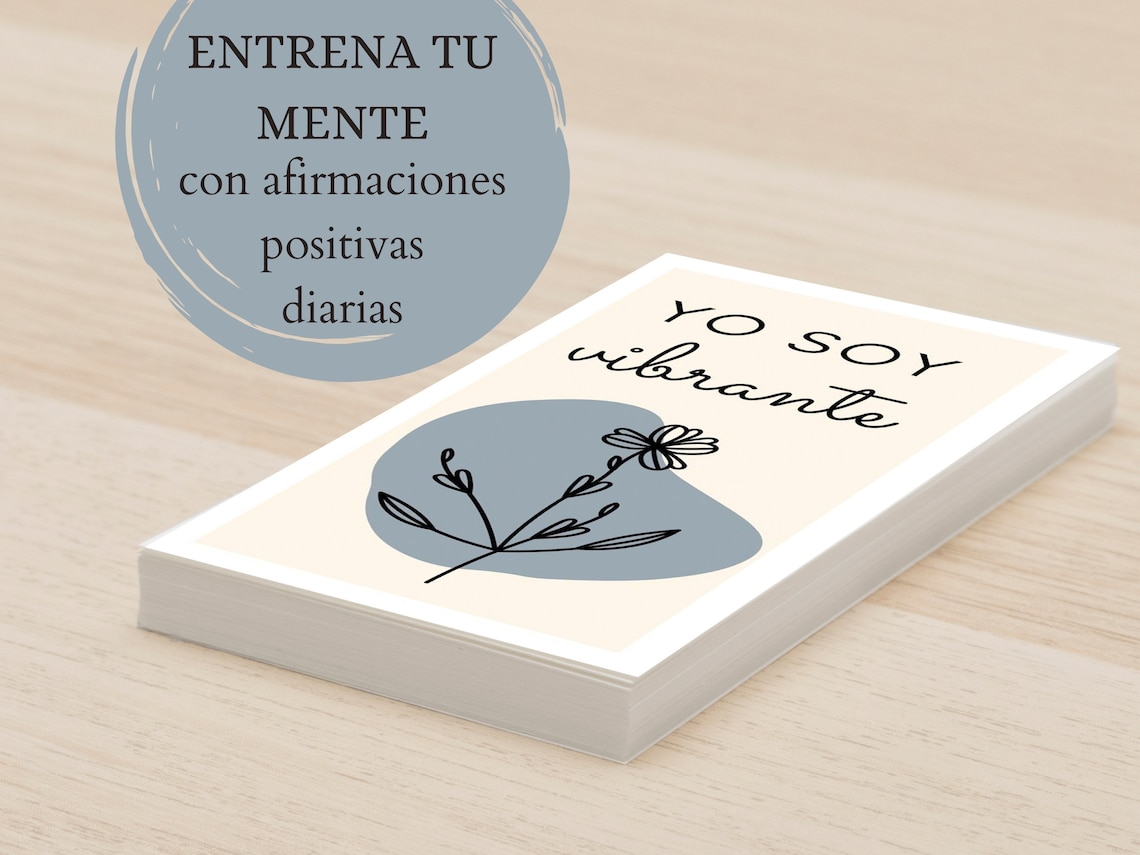 SPANISH Affirmation Cards Printable, Manifestation Cards, I Am Enough ...