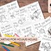 SPANISH Printable Affirmation Cards to Color for Kids, Motivational ...