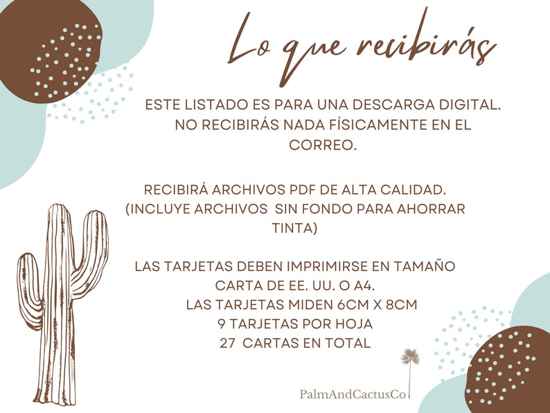 Spanish Gratitude Affirmation Cards: Printable Mindfulness Quotes (PDF ...