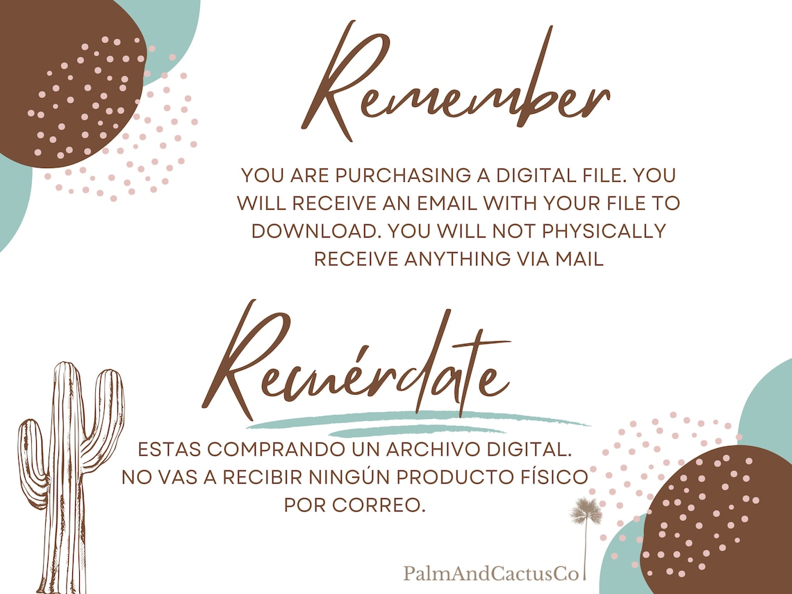 SPANISH TO ENGLISH Affirmation Cards, Self Care Printable, Motivational ...