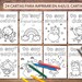 SPANISH Printable Affirmation Cards to Color for Kids, Motivational ...