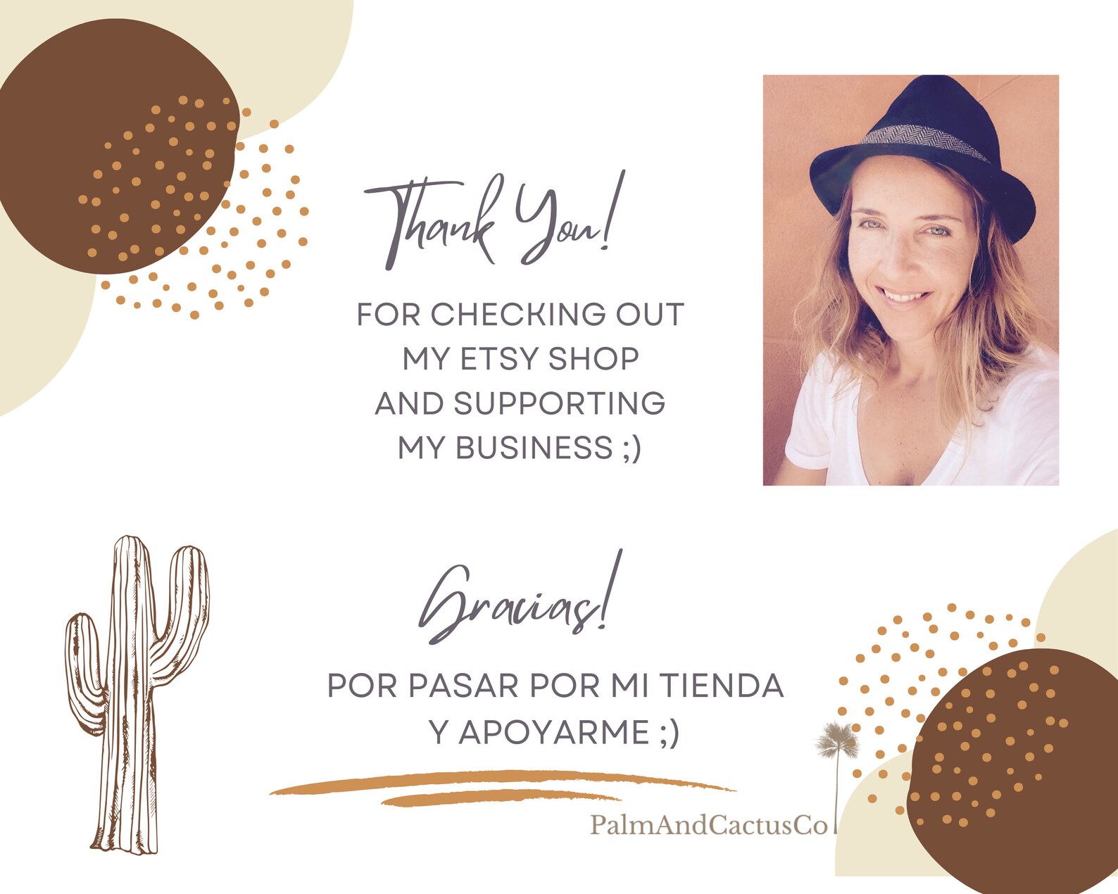 SPANISH Affirmation Cards Printable, Desert Theme Self Care Flashcards ...