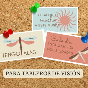 SPANISH Affirmation Cards Printable, Boho Manifestation Cards, Positive ...