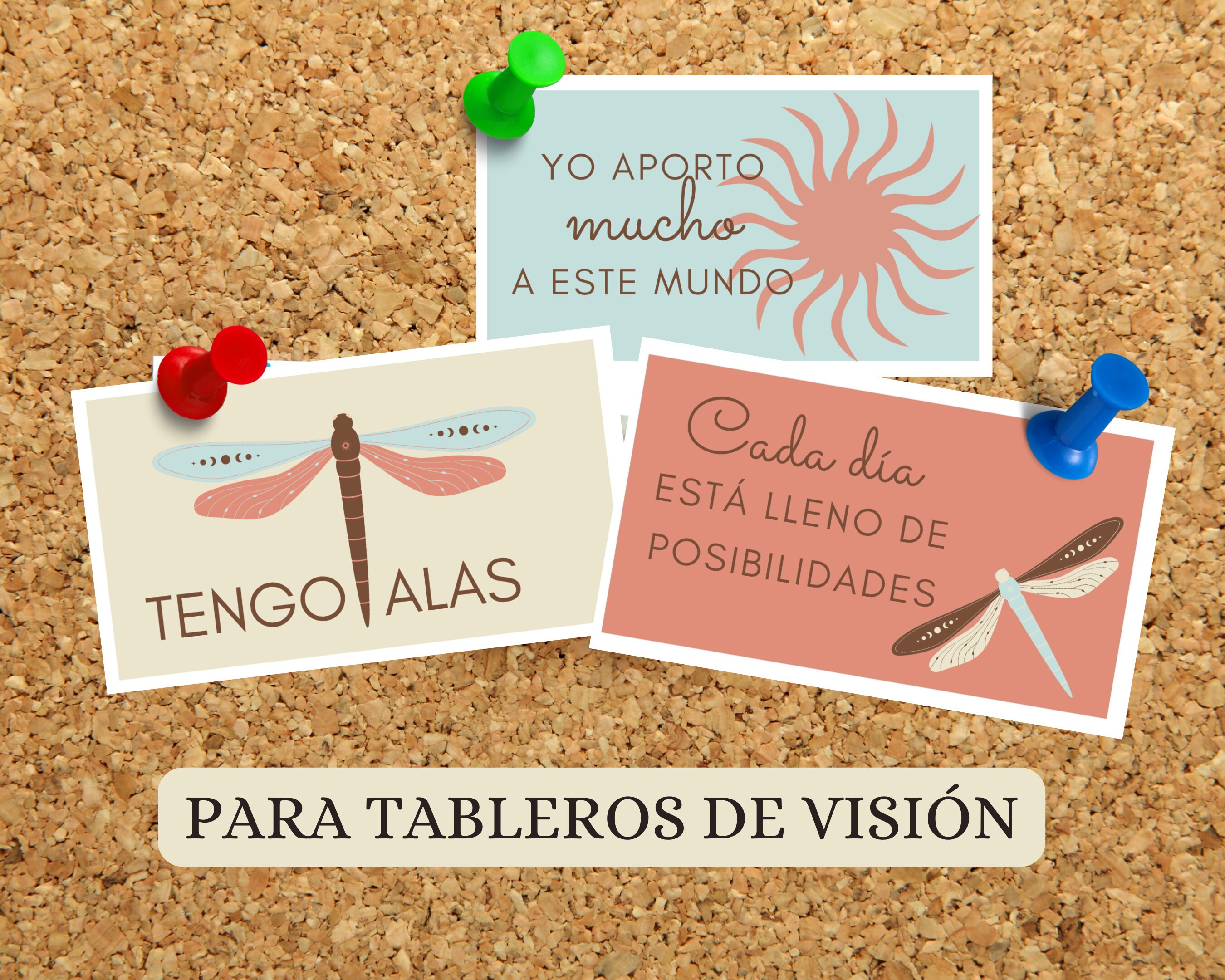 SPANISH Affirmation Cards Printable, Boho Manifestation Cards, Positive ...