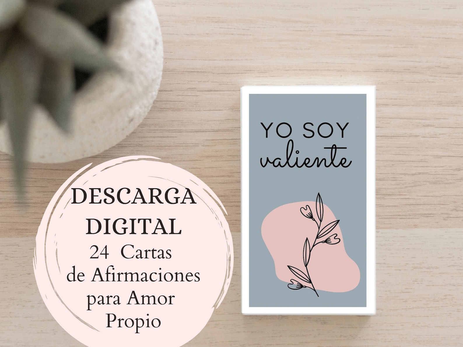 SPANISH Affirmation Cards Printable, Manifestation Cards, I Am Enough ...