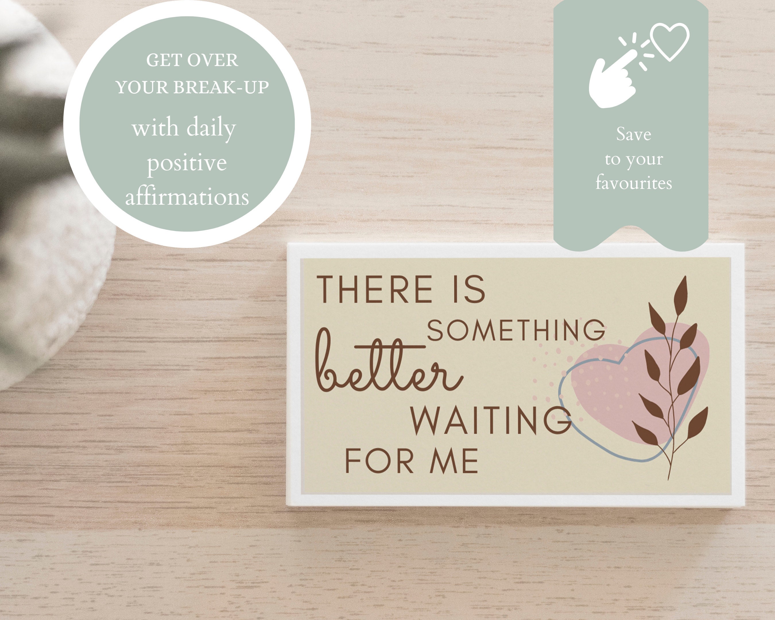 Healing Heartbreak: Printable Affirmation Cards for Moving - Etsy