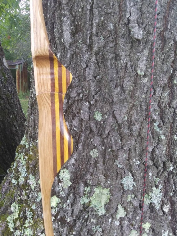 Traditional 64 Oak Hickory Longbow With Osage Walnut - Etsy