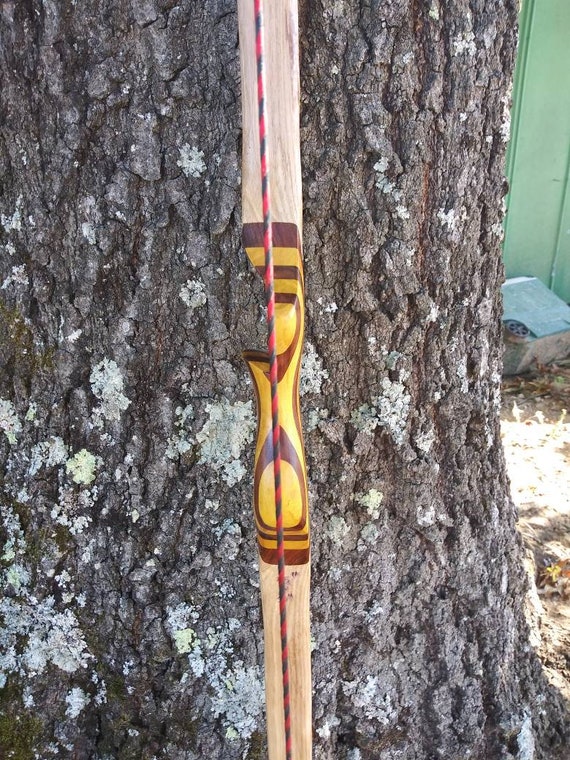 Traditional 72 Hickory Longbow With Osage Walnut Striped - Etsy