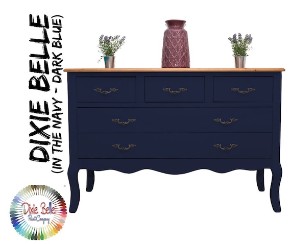 Navy blue furniture paint store