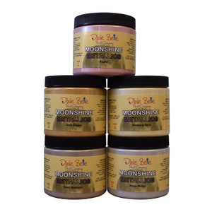 ROZAY Metallic Paint, MOONSHINE Dixie Belle Metallic Paint - Etsy