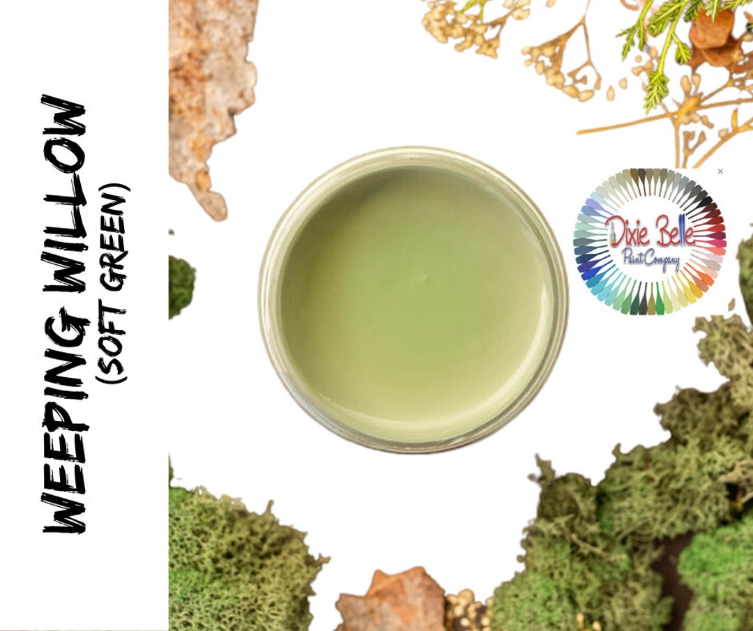 SOFT GREEN Paint Weeping Willow Dixie Belle Chalk Mineral Paint Green ...