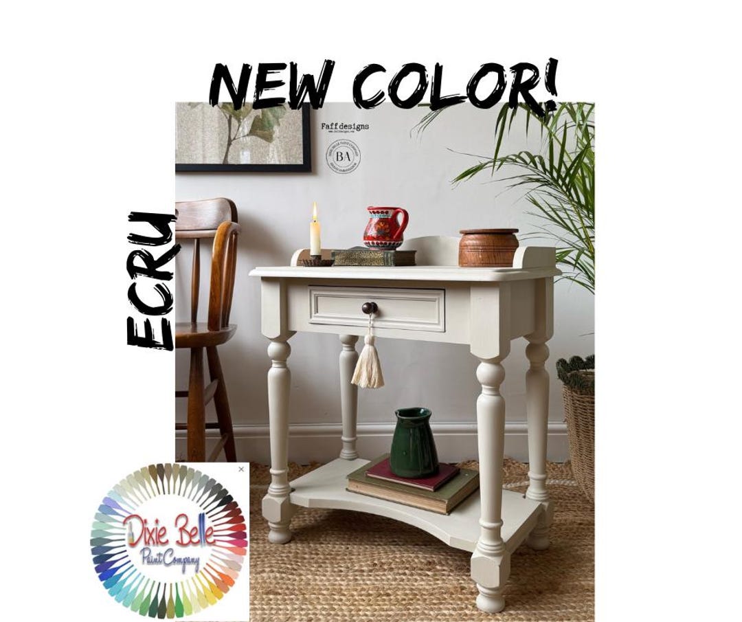 ECRU Chalk Paint, Warm Beige Chalk Paint, Dixie Belle Chalk Mineral ...