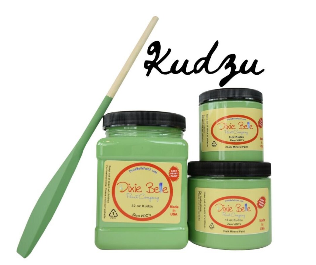 KUDZU Chalk Paint, Green Chalk Paint, Dixie Belle Chalk Mineral Paint ...