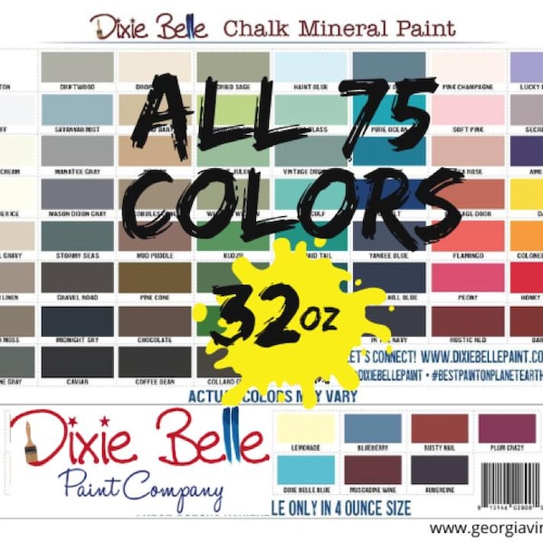 Dixie Belle Chalk Paint - Etsy