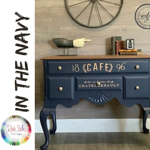 Navy blue chalk paint store