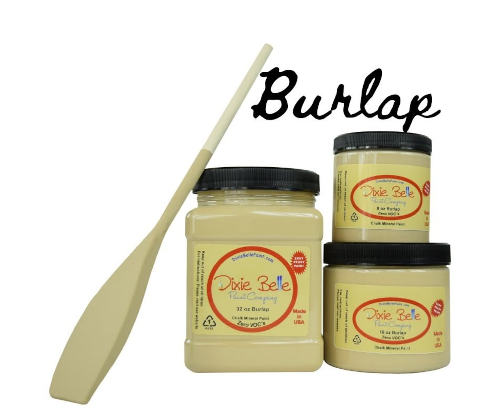 BURLAP Chalk Paint, Beige Chalk Paint , Dixie Belle Chalk Mineral Paint ...