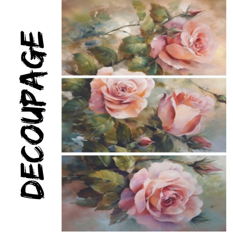 Large Decoupage Paper - Etsy